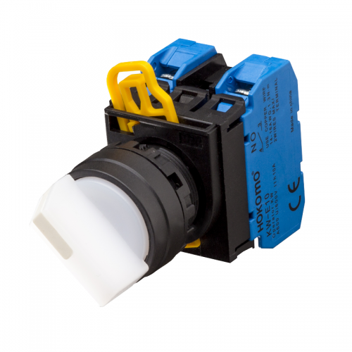 Ø22/25mm Illuminated Selector Switches. 45° 3-Position